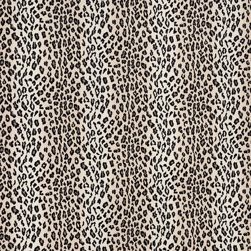 Schumacher Safari Pingl Snow Leopard Fabric – DecoratorsBest