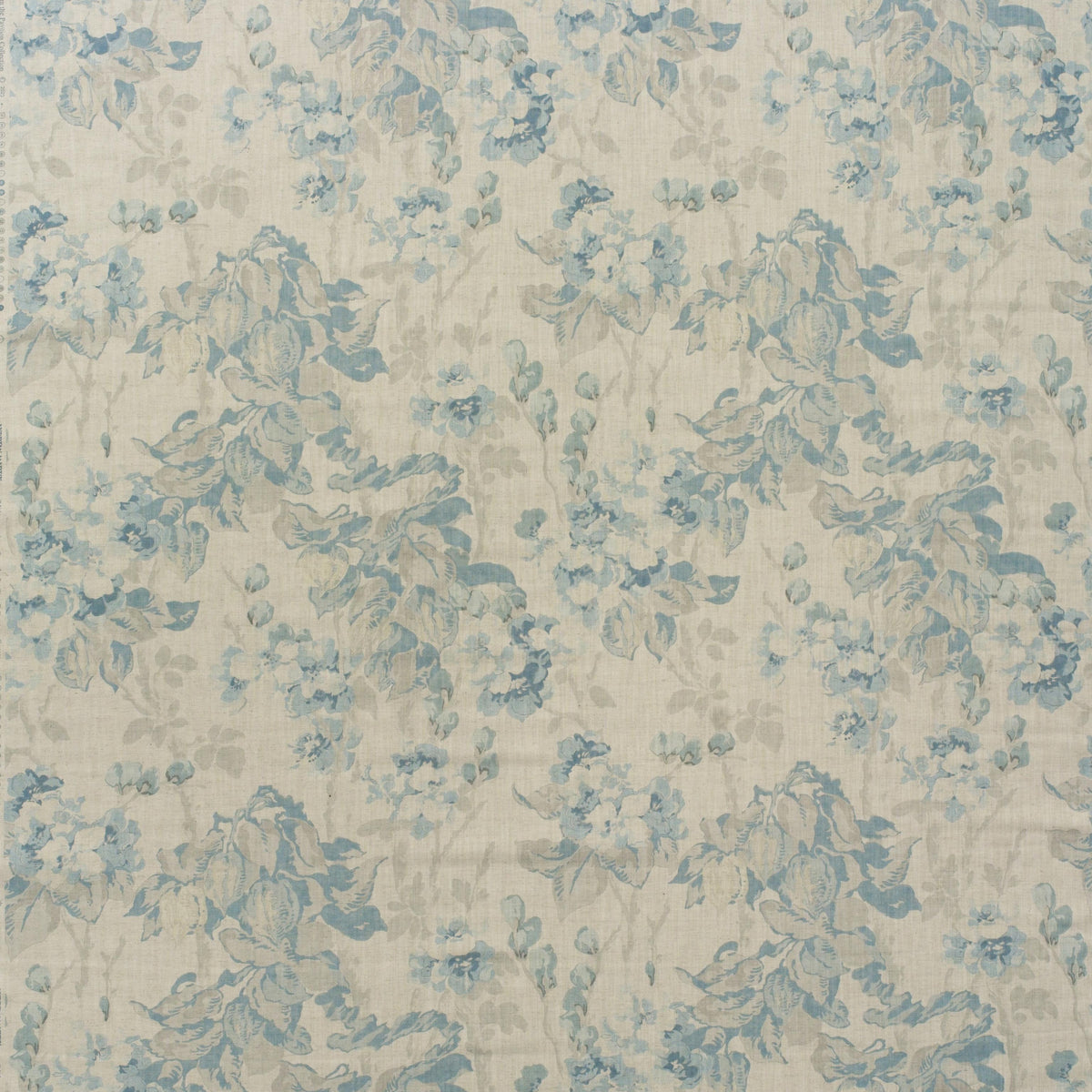 Andrew Martin Midsummer Faded Blue Fabric – DecoratorsBest