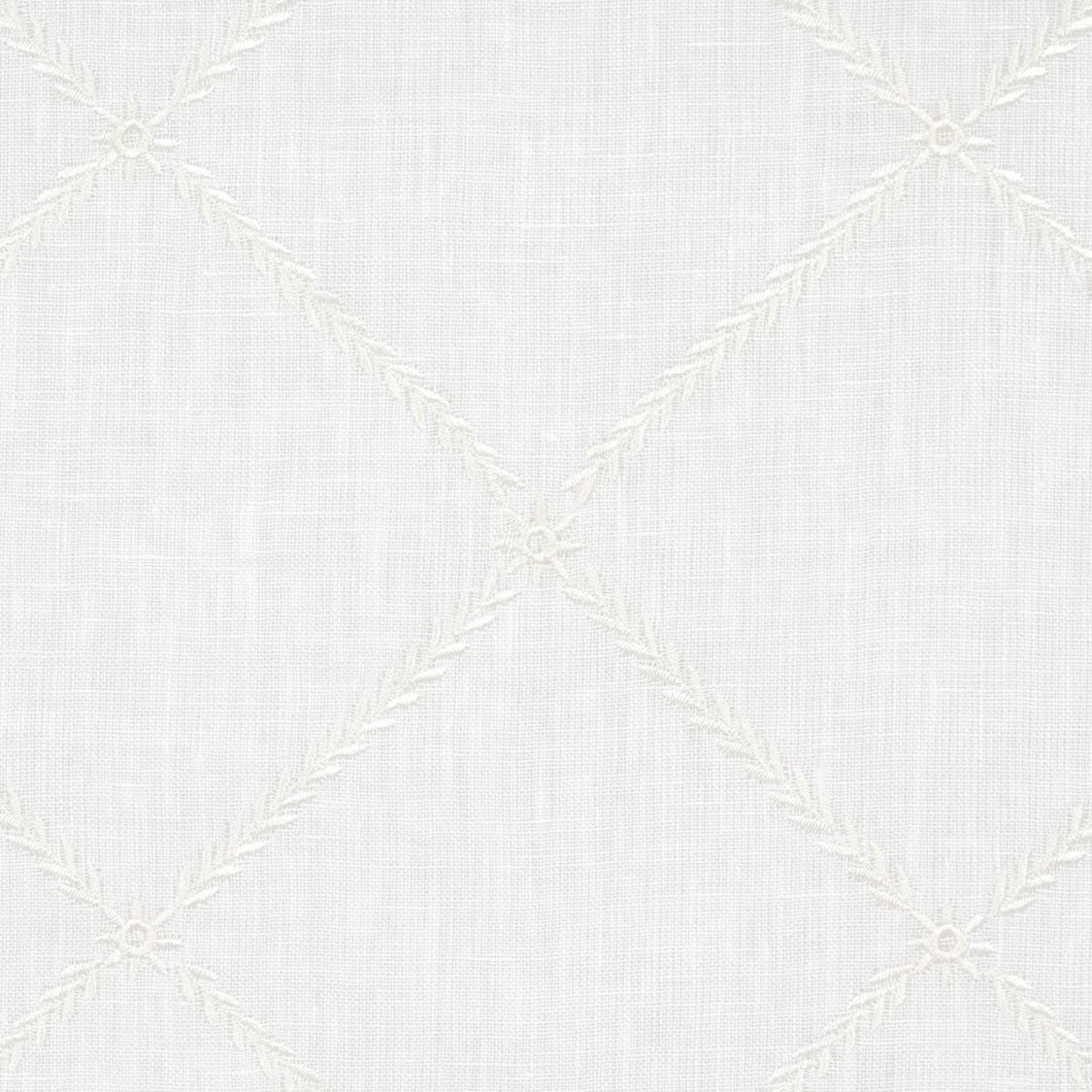 Schumacher Gemma Sheer Blanc Fabric – DecoratorsBest