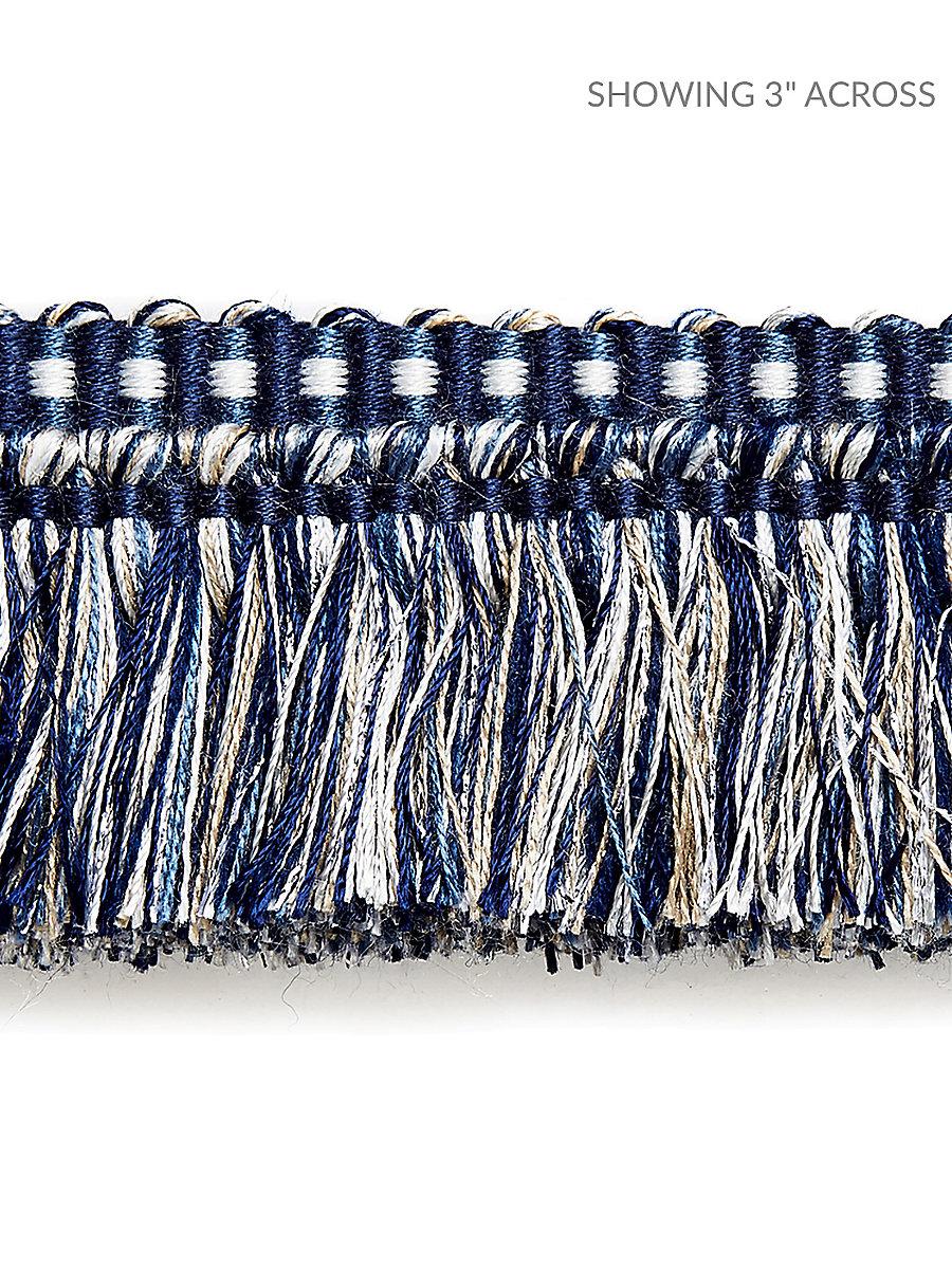 Scalamandre Shimmer Brush Fringe Indigo Trim – DecoratorsBest