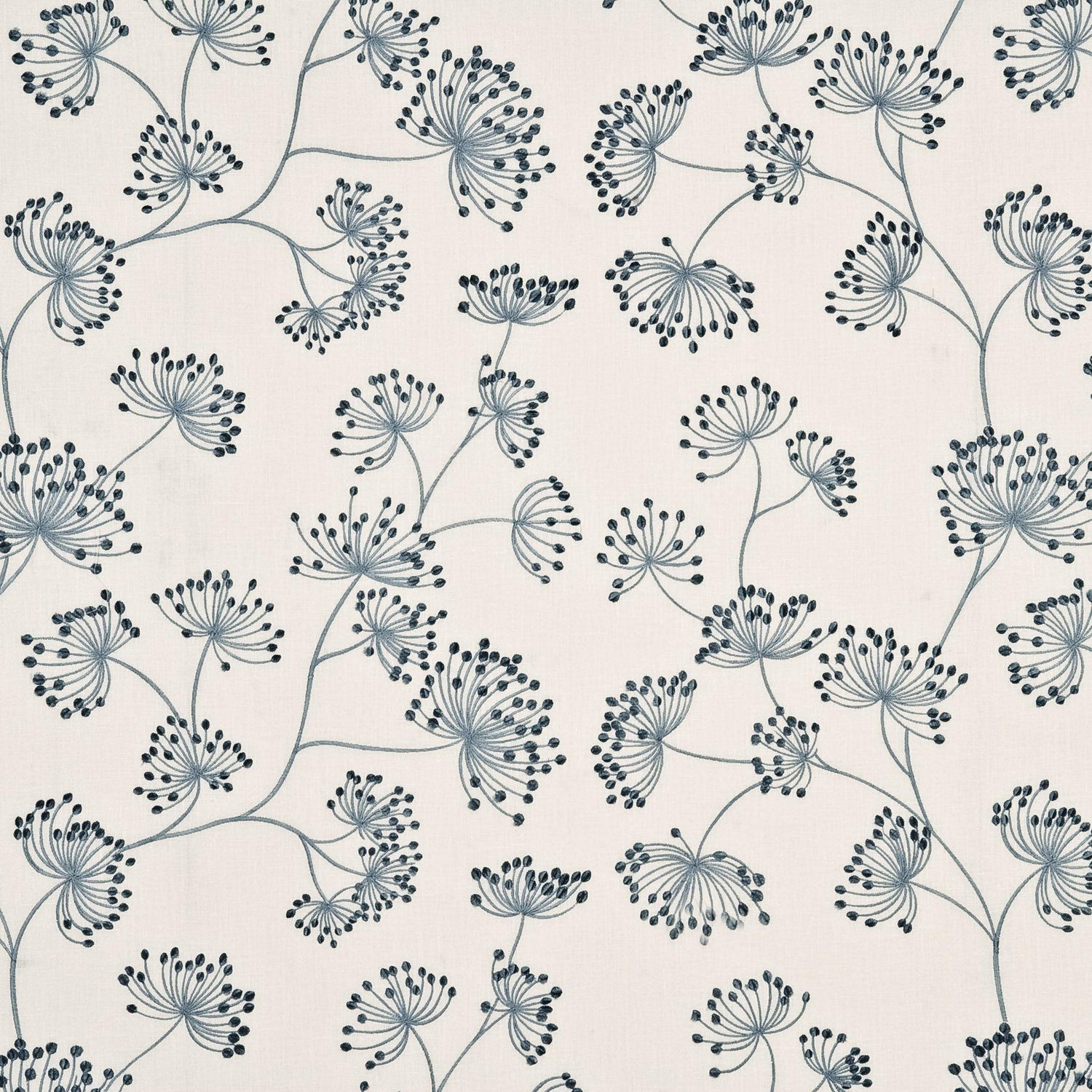 Mulberry Meadow Linen Soft Blue Drapery Fabric – DecoratorsBest