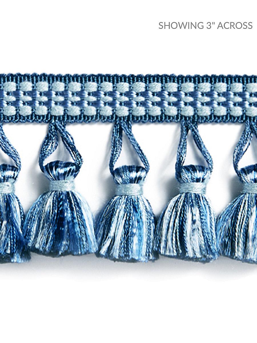 Scalamandre Plaza Tassel Fringe Blue Jay Trim – DecoratorsBest