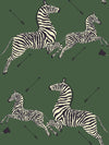 Scalamandre Zebras - Removable Masai Red Wallpaper – DecoratorsBest