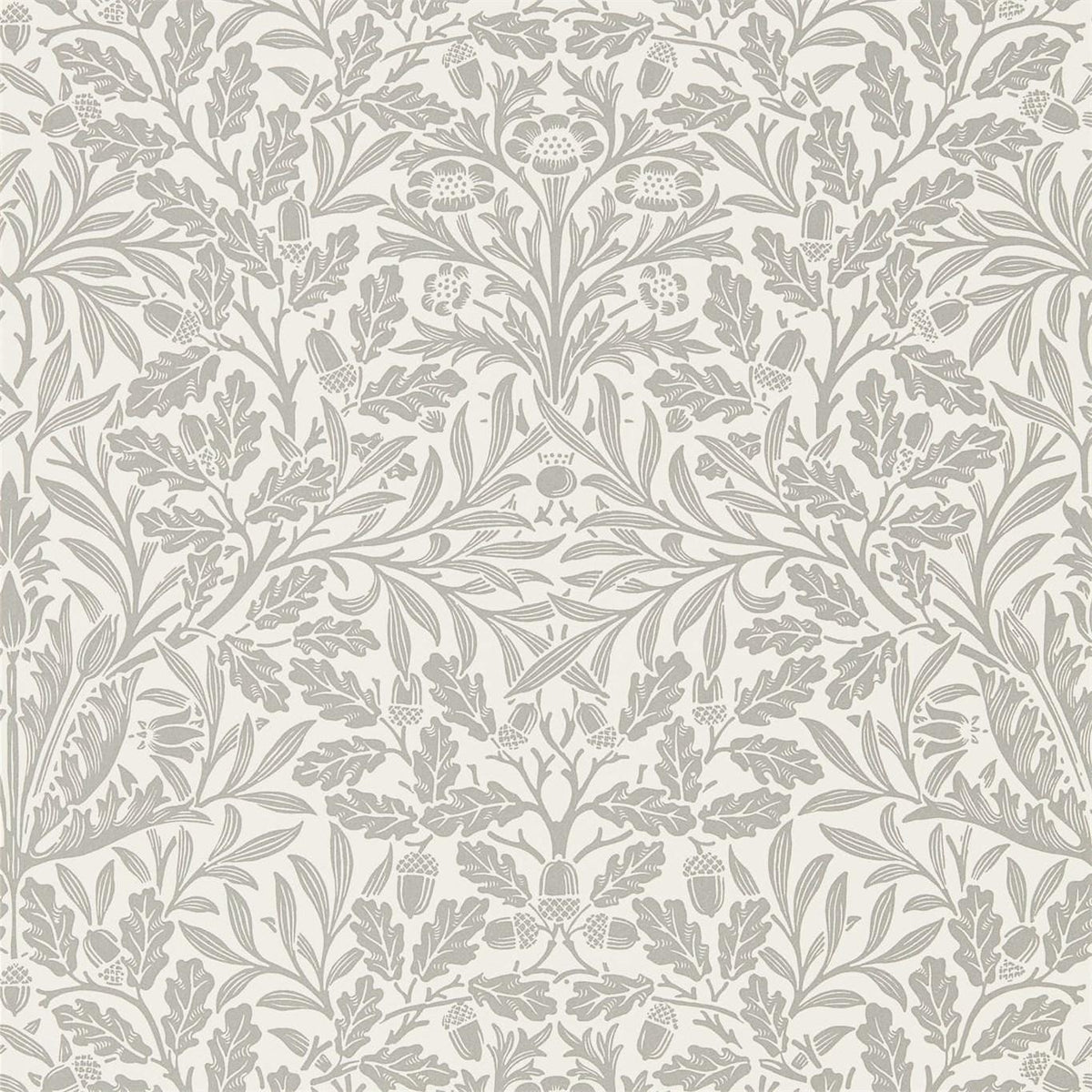 Morris & Co Pure Net Ceiling Ecru/Pewter Wallpaper – DecoratorsBest