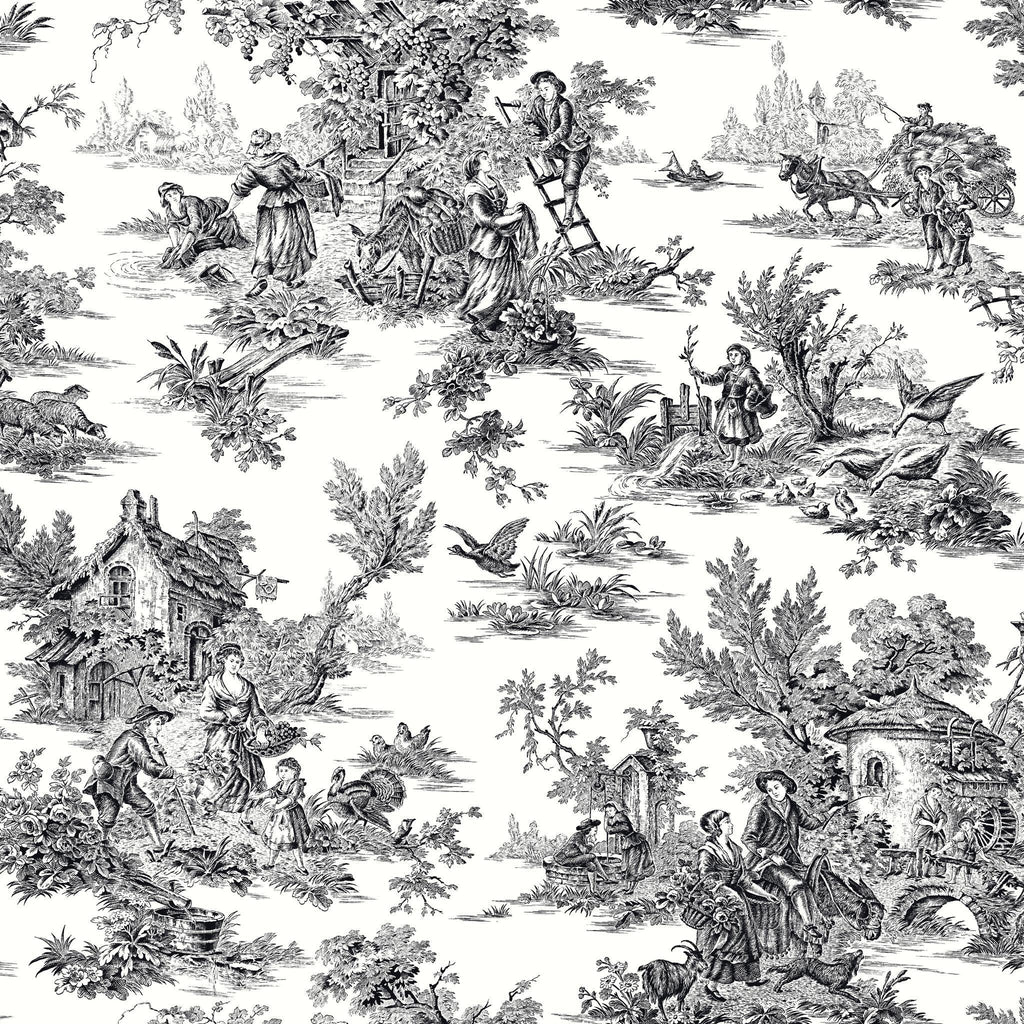 Toile Wallpapers | Toile Pattern Wallpaper – DecoratorsBest