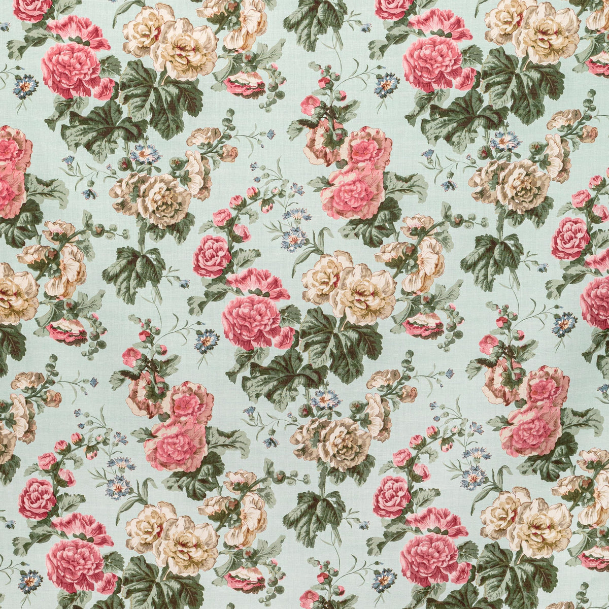 Lee Jofa Upton Linen Sky/Pink Fabric – DecoratorsBest