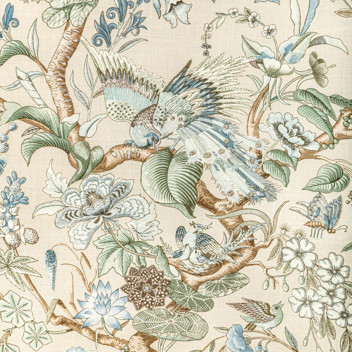 Lee Jofa Greenfield Print Sky Fabric – DecoratorsBest