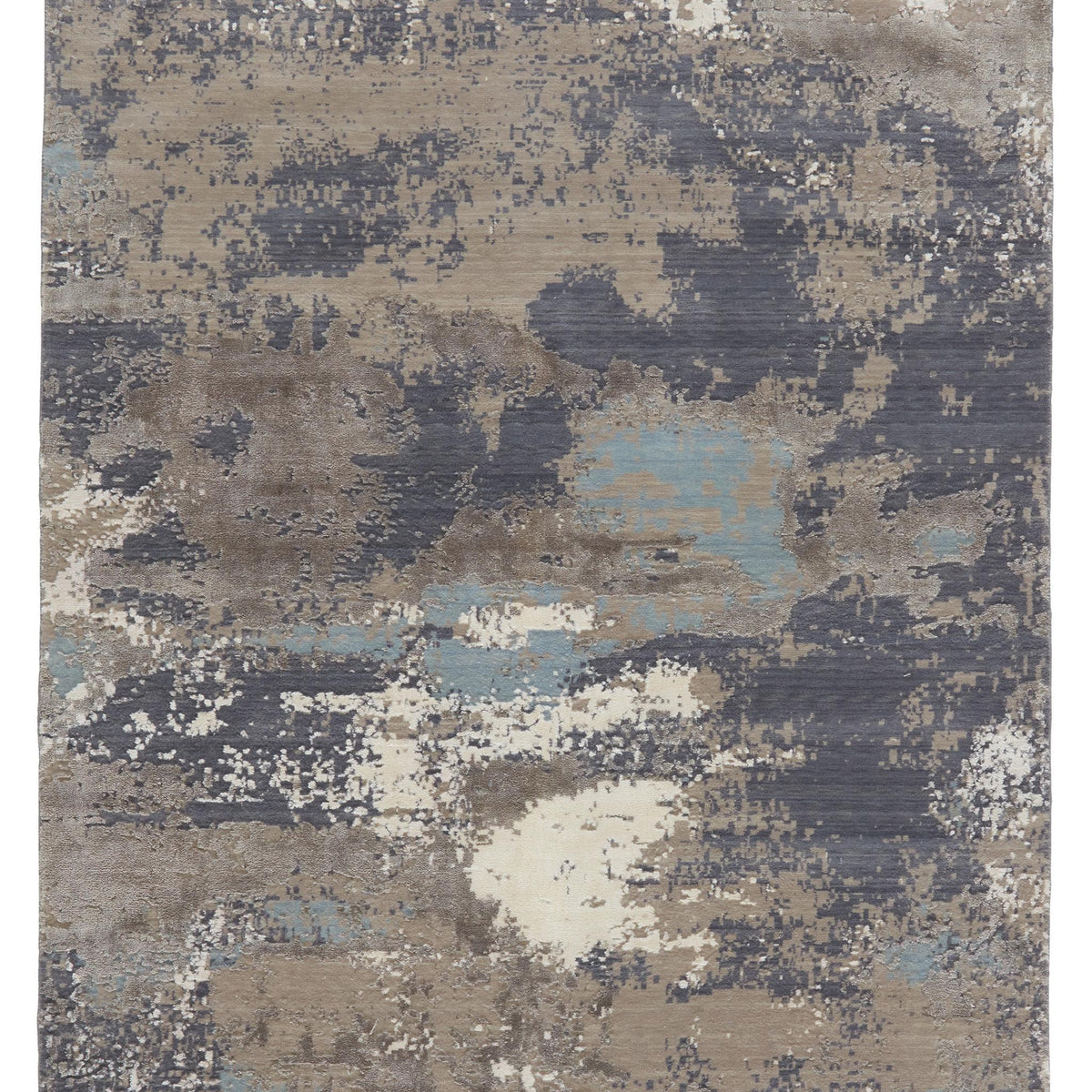 Jaipur Living Delmara Adriatic Gray / Light Blue 9' X 12'6" Rug ...