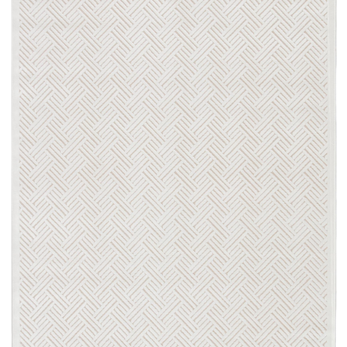 Jaipur Living Fables Thatch Geometric White 7'6" X 9'6" Rug ...
