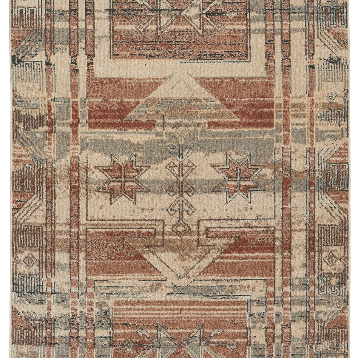Jaipur Living Mythos Anthea Border Red / Black 2'6" X 6' Rug ...