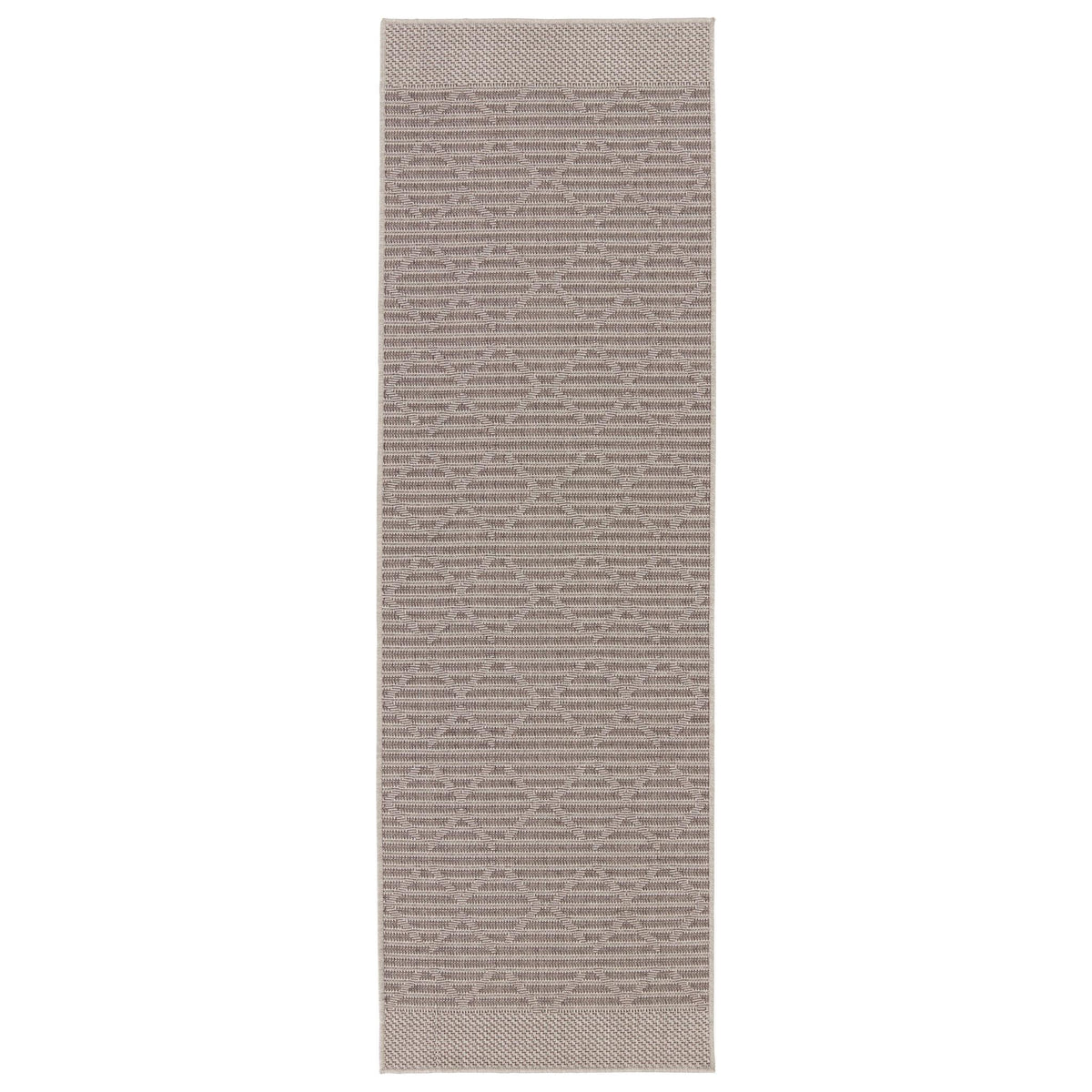 Jaipur Living Tahiti Motu Trellis Gray / Taupe 2'6" X 8' Rug ...