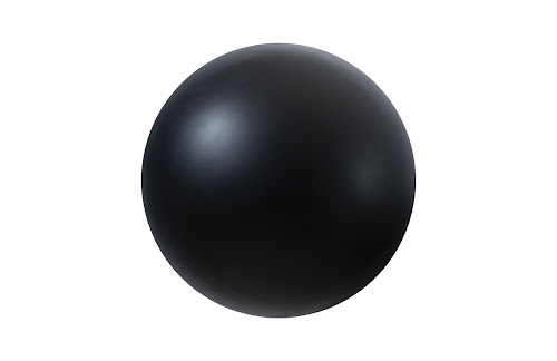 Phillips Collection Ball On The Wall Large Matte Black Accent ...
