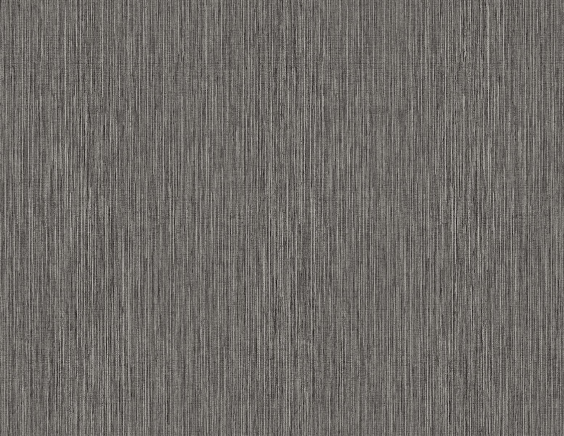 Seabrook Vertical Stria Graphite & Metallic Silver Wallpaper ...