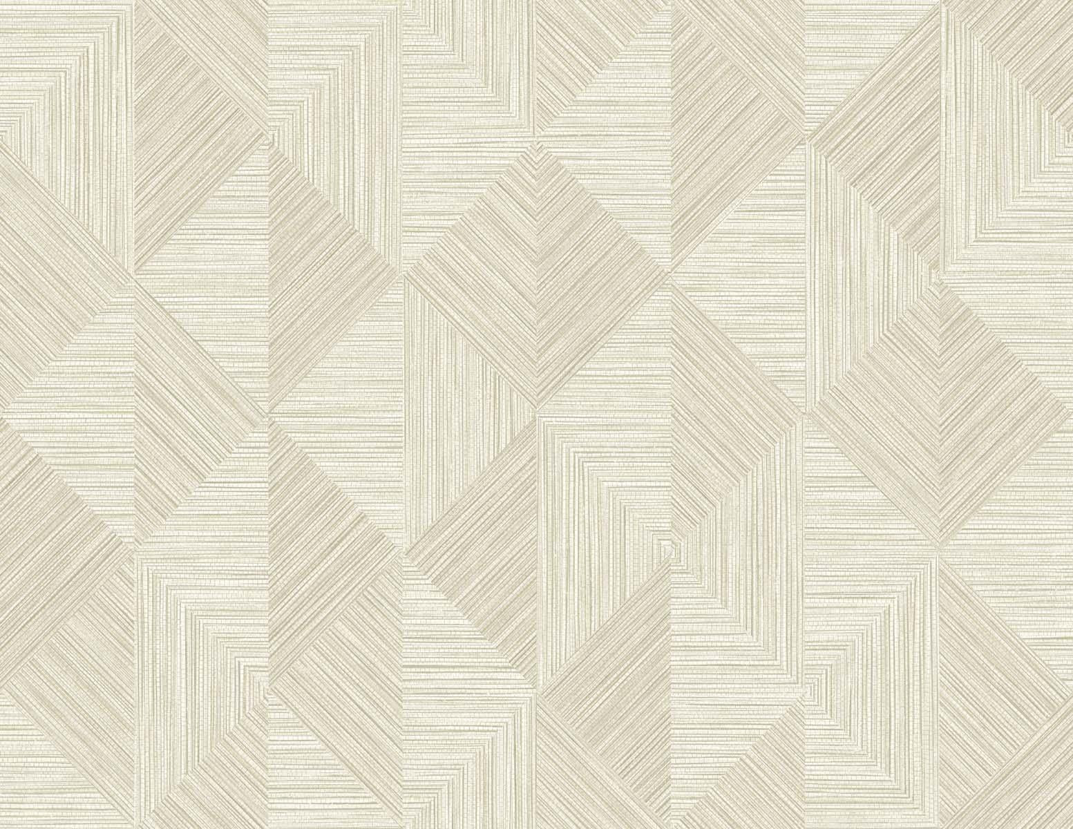 Seabrook Diamond Inlay Beige Wallpaper – DecoratorsBest