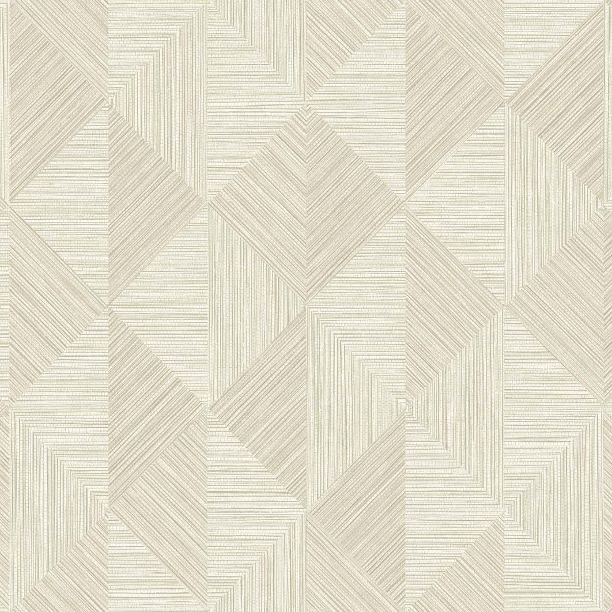 Seabrook Diamond Inlay Beige Wallpaper – DecoratorsBest