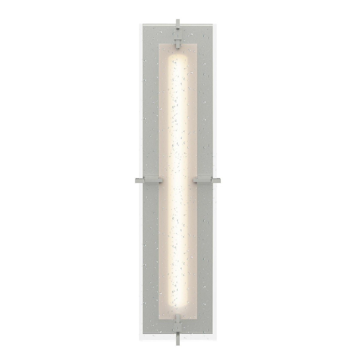 Hubbardton Forge 2013 Sterling Seeded Clear Glass (Ii) Ethos Large Led ...