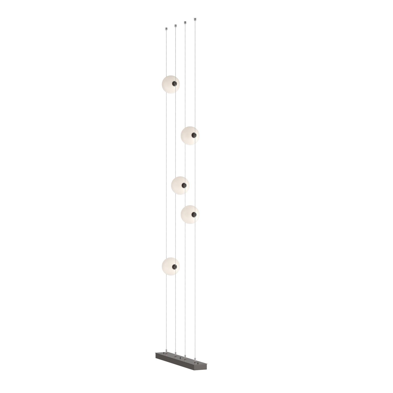 Hubbardton Forge 2020 Oil Rubbed Bronze Opal Glass (Gg) Standard Abacu ...