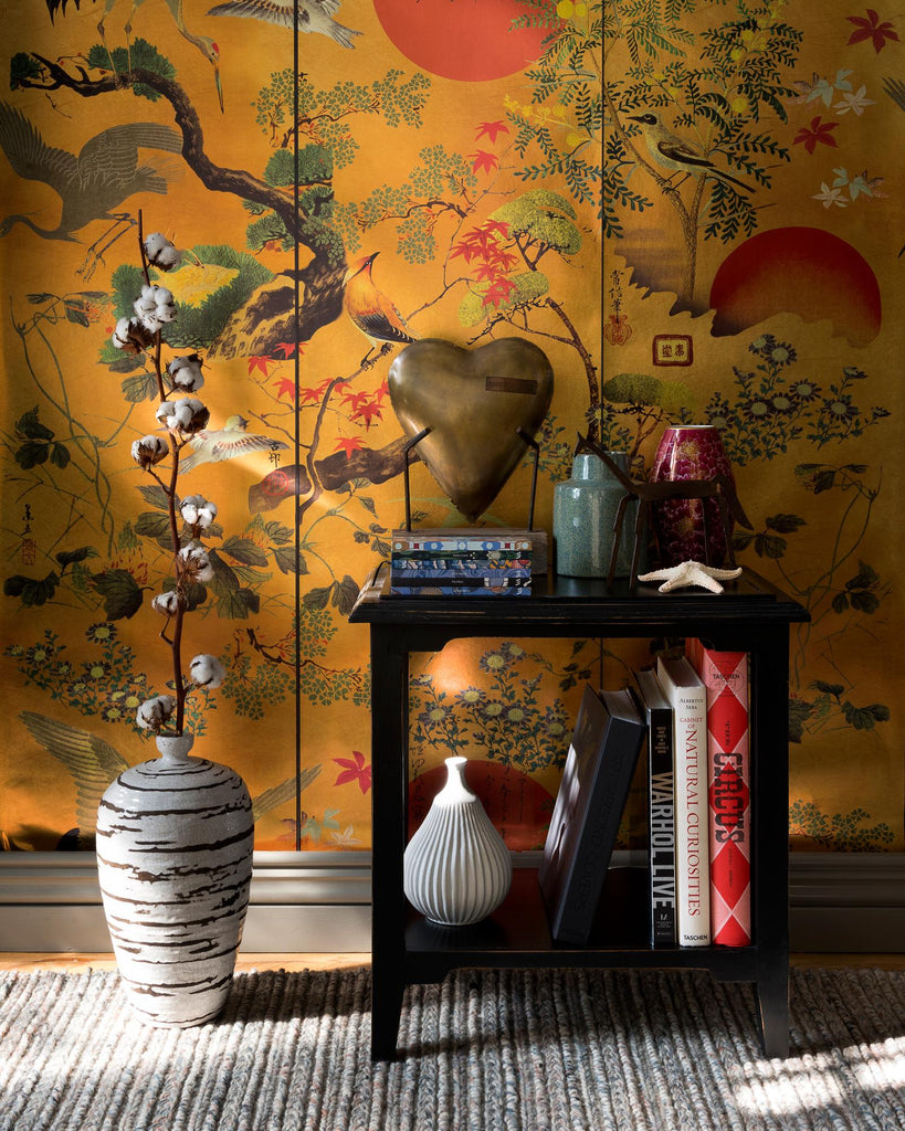 Mindthegap Byobu Metallic Edition Impermanence Wallpaper – DecoratorsBest