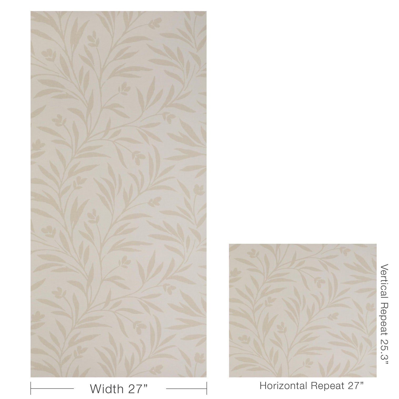 Kravet Wispy Vines Wp Natural Wallpaper – DecoratorsBest