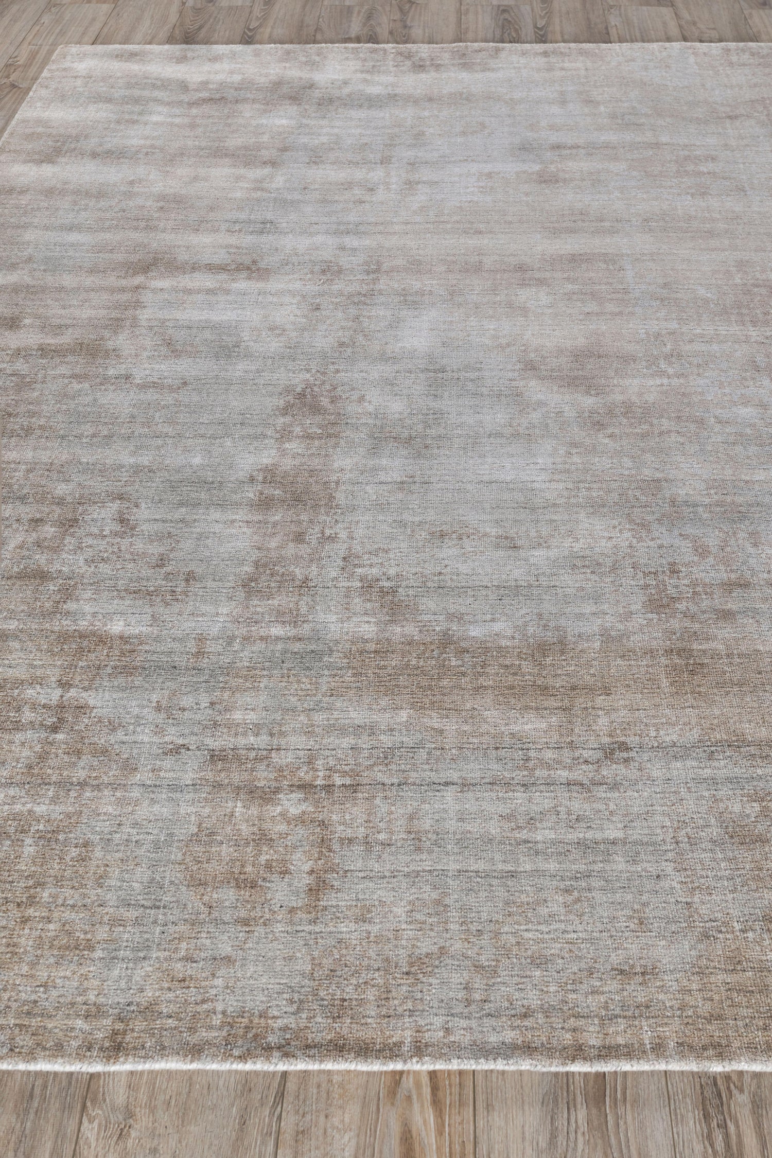 Exquisite Rugs Stone Wash Gazni Hand-Loomed Wool/Bamboo Silk 4973 Terr ...