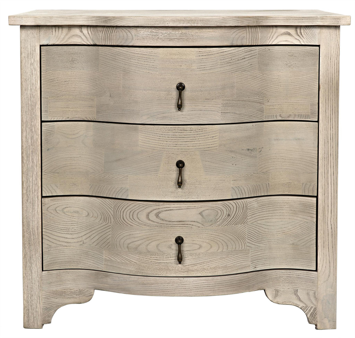 Noir Curved Front Side Table | DecoratorsBest