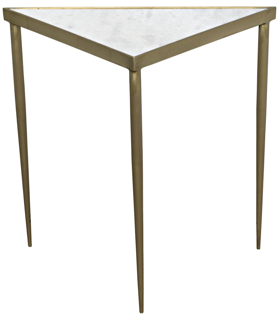 Noir Comet Triangle Side Table – DecoratorsBest