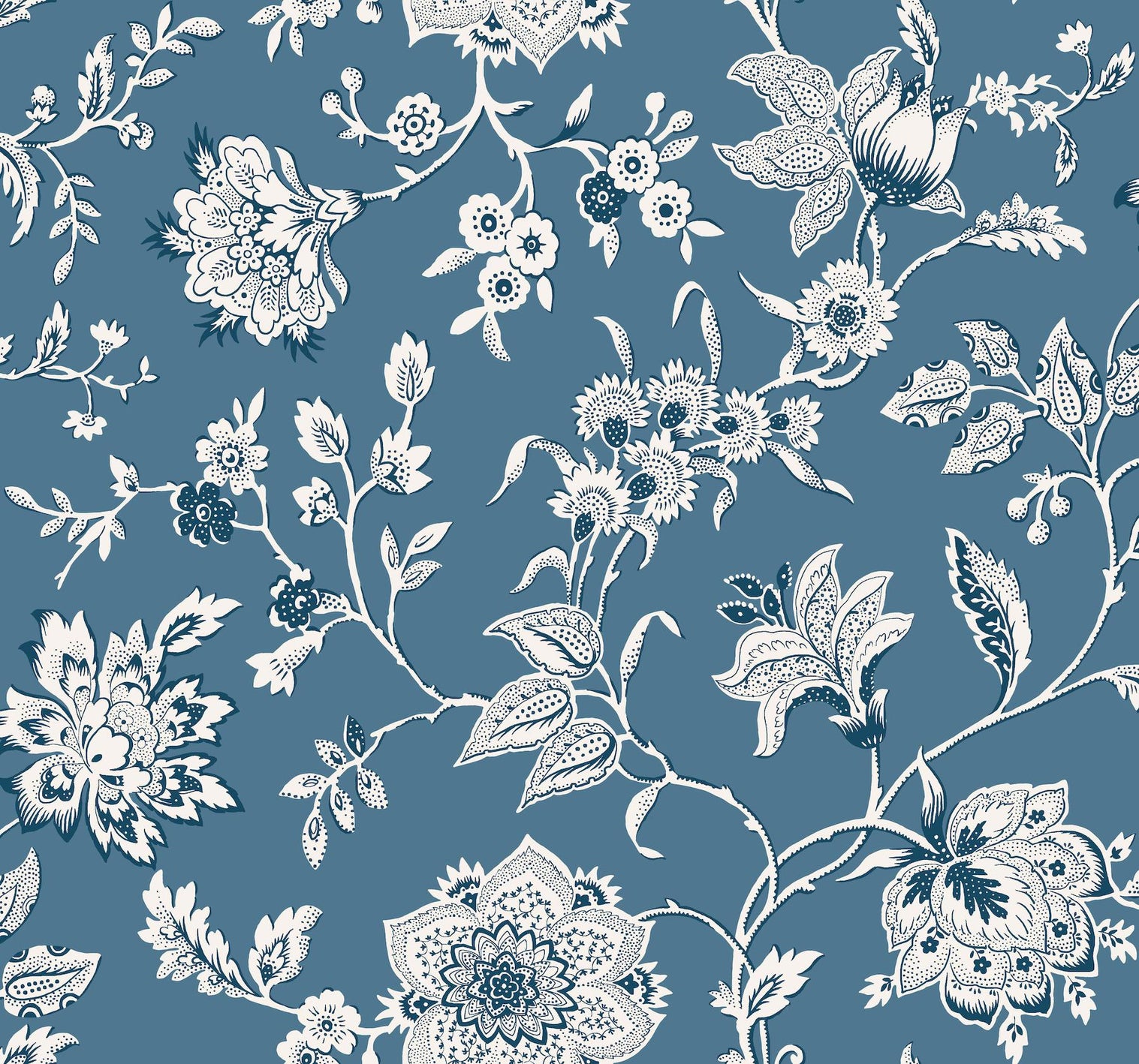 York Wallcoverings Sutton Blue Wallpaper – DecoratorsBest