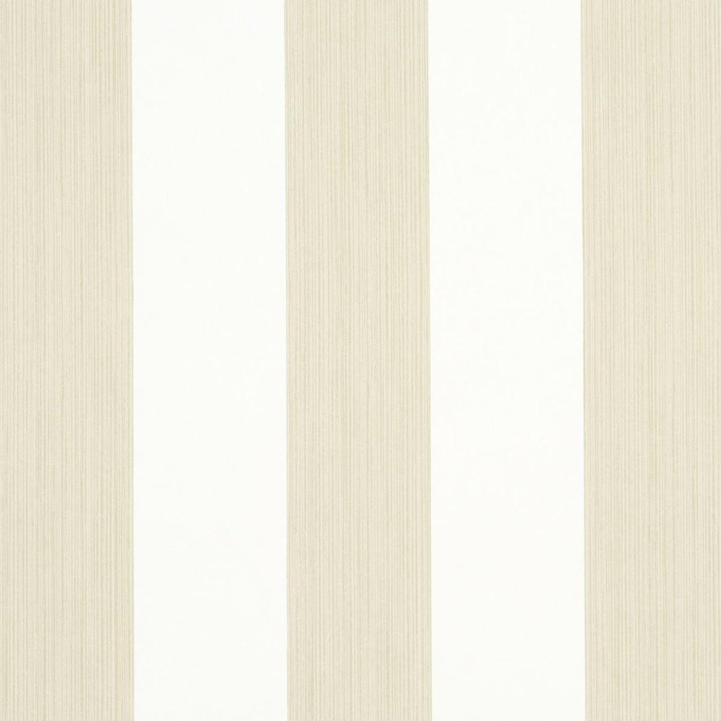 Schumacher Edwin Stripe Wide Straw Wallpaper | DecoratorsBest