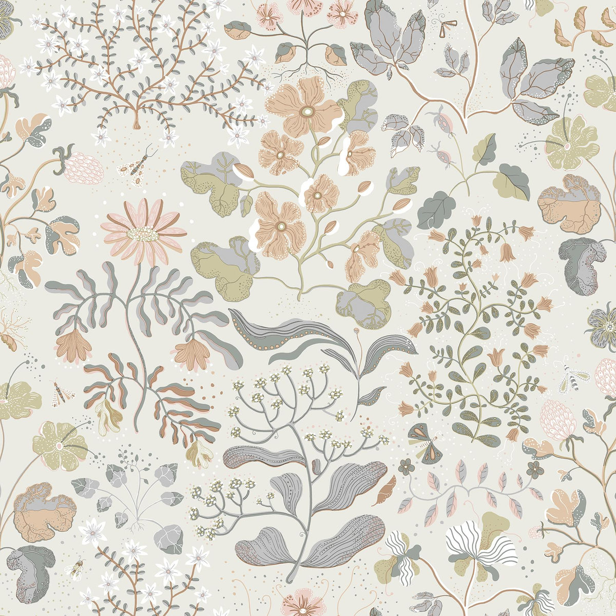 A-Street Prints Botanica Botanical Neutral Wallpaper – DecoratorsBest