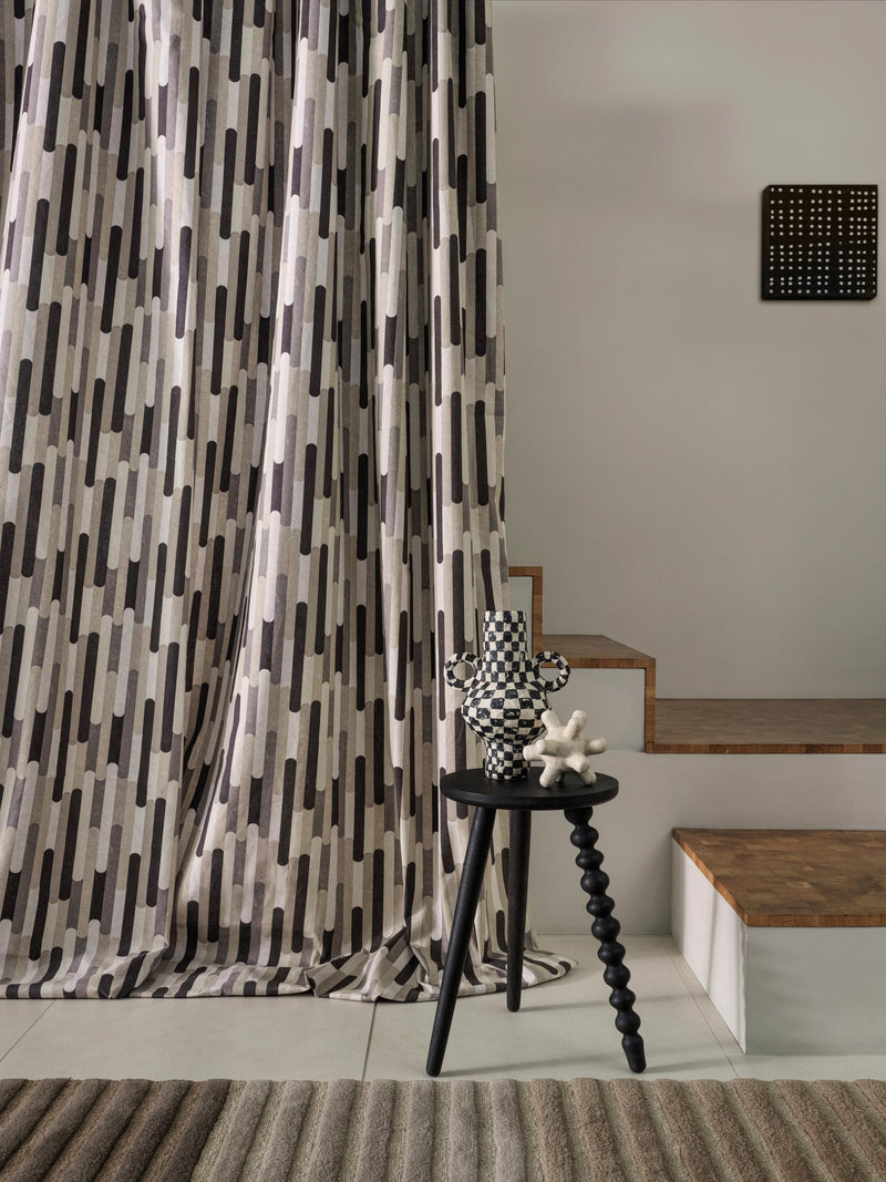 Clarke & Clarke Seattle Monochrome Fabric – DecoratorsBest