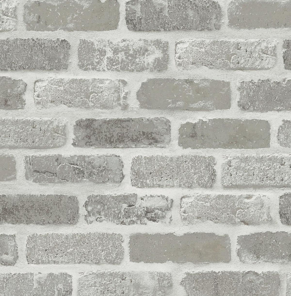 Seabrook Washed Brick Pumice Stone Wallpaper – DecoratorsBest