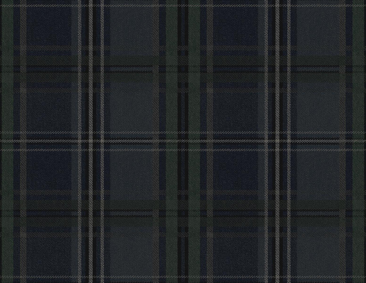 Seabrook Classic Plaid Deep Blue Wallpaper – DecoratorsBest