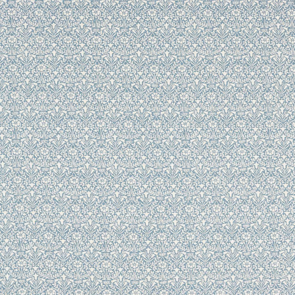 Morris & Co Bellflowers Weave Mineral Blue Fabric – DecoratorsBest