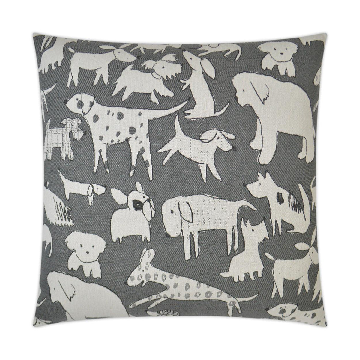 D.V. Kap Home Woof Animals 24" X 24" Pillow – DecoratorsBest