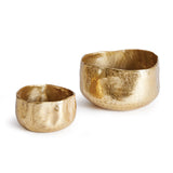 Napa Gold Amelia Cachepots, Set Of 2 – DecoratorsBest