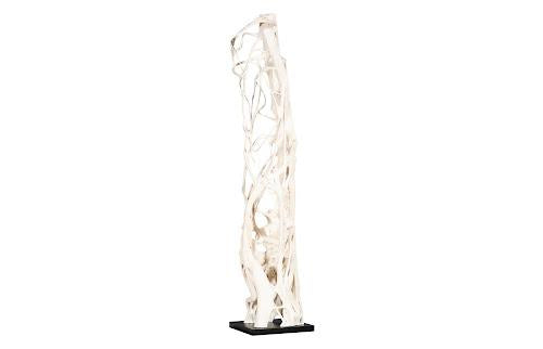 Phillips Collection Cast Entwined Root Column Sculpture Faux Bleached ...