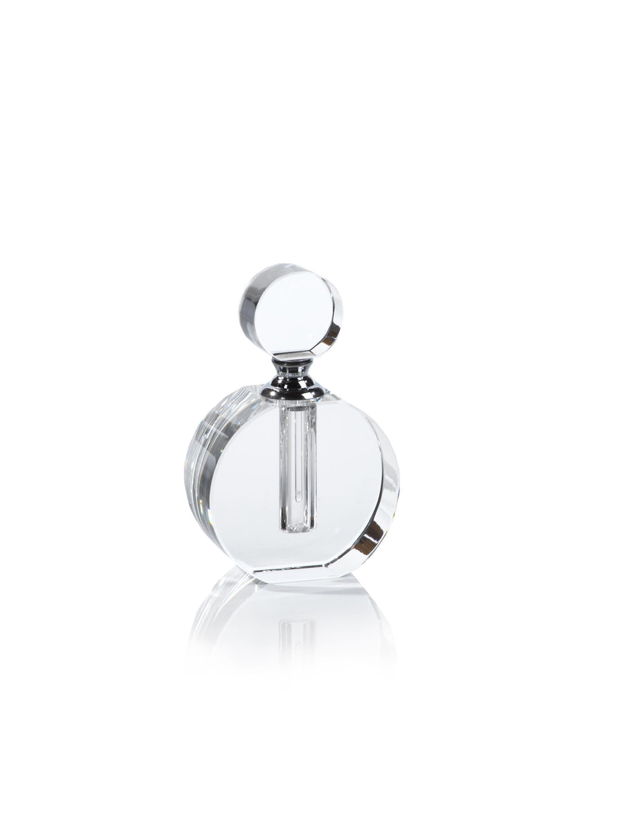 Zodax 6-Inch Tall Amari Double O Glass Perfume Bottle – DecoratorsBest