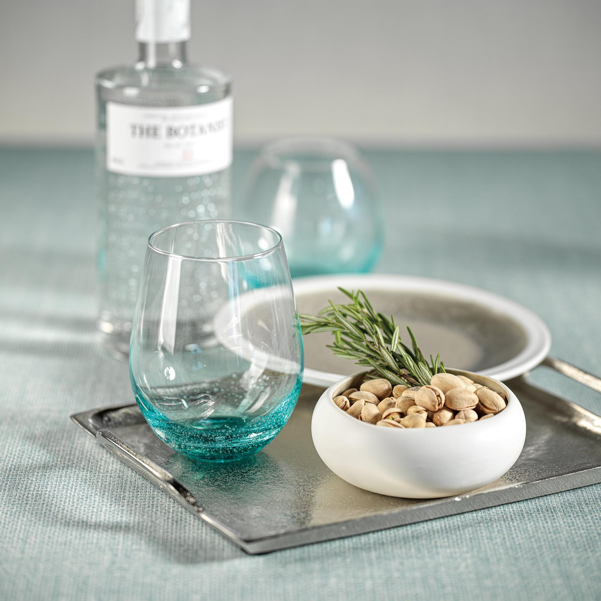 Zodax 4" X 5" Blasen 6-Piece Stemless All Purpose Glass Set ...