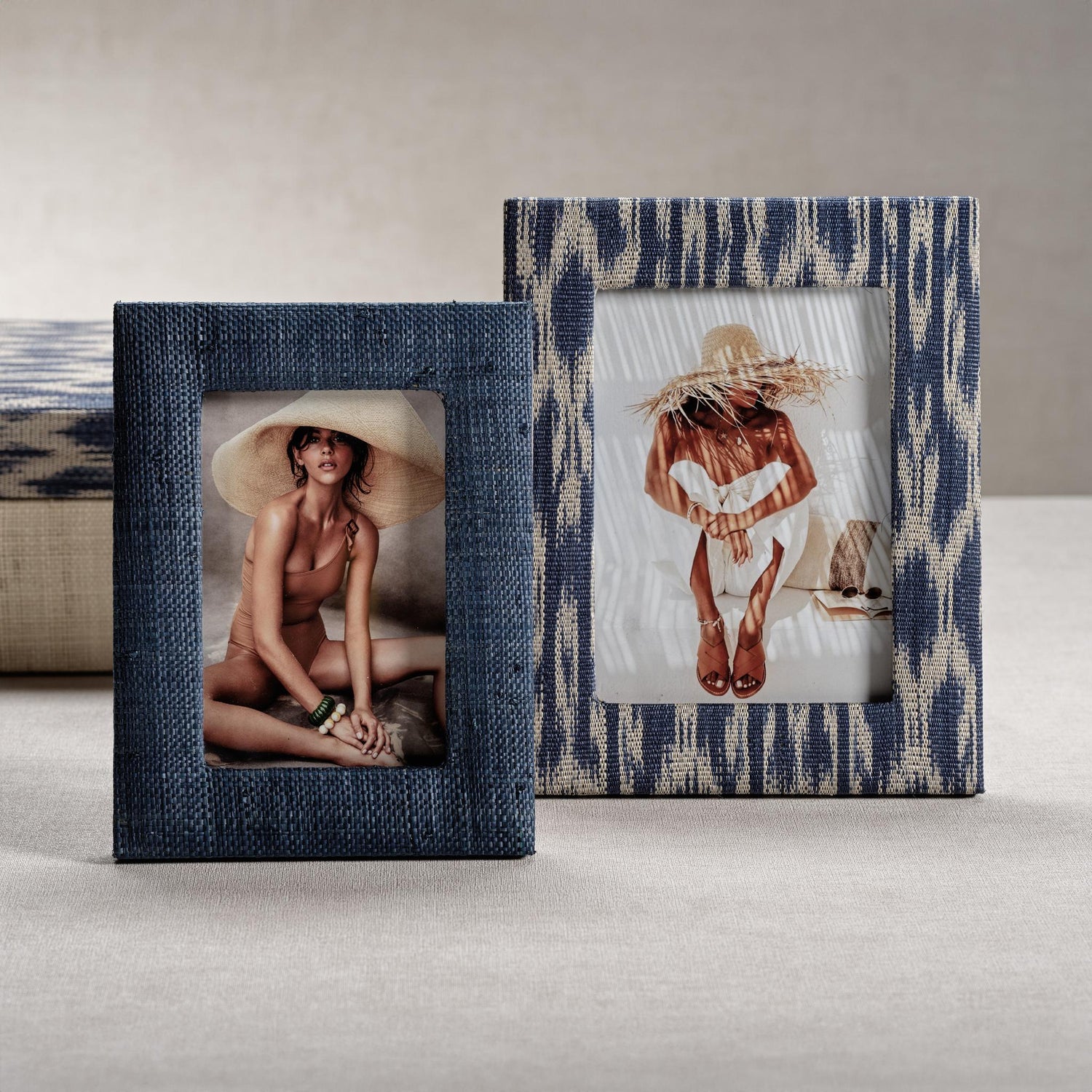 Zodax Trani Natural Fiber Raffia Photo Frame – DecoratorsBest