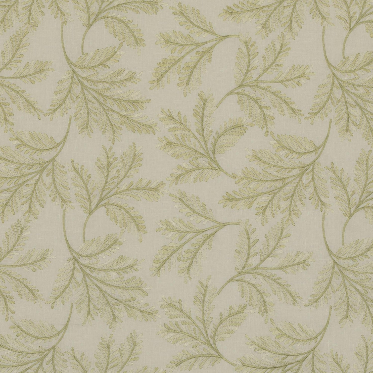 G P & J Baker Chelsea Fern Spring Green Drapery Fabric – DecoratorsBest