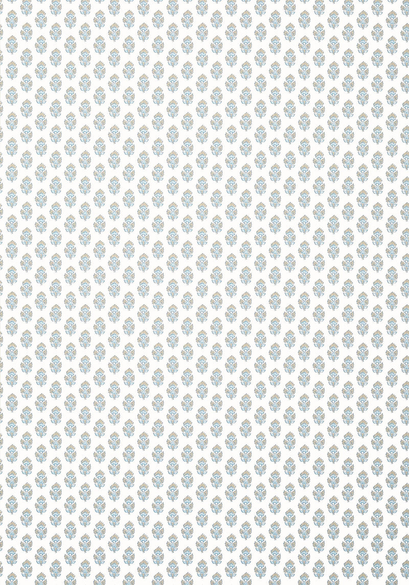 Anna French Julian Beige And Spa Blue Wallpaper – DecoratorsBest
