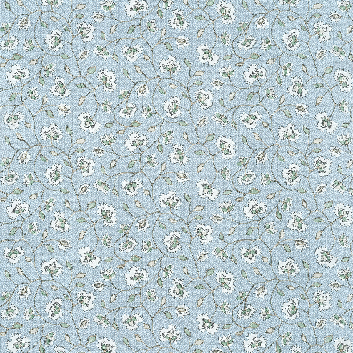 Anna French Chelsea Soft Blue And Green Wallpaper – DecoratorsBest