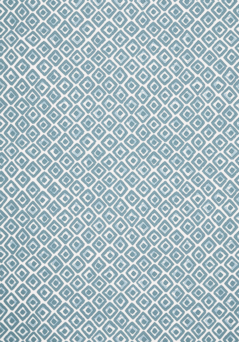 Thibaut Indian Diamond Spa Blue Wallpaper – DecoratorsBest