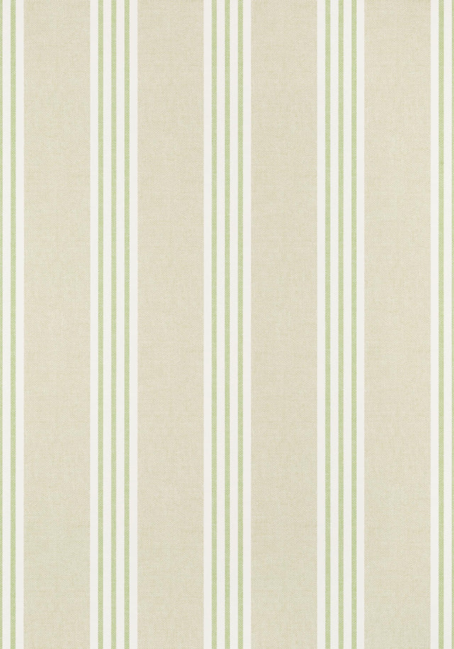 Thibaut Canvas Stripe Green Wallpaper – DecoratorsBest