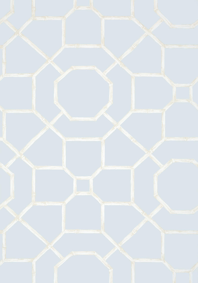 Thibaut Arbor Spa Blue Wallpaper – DecoratorsBest