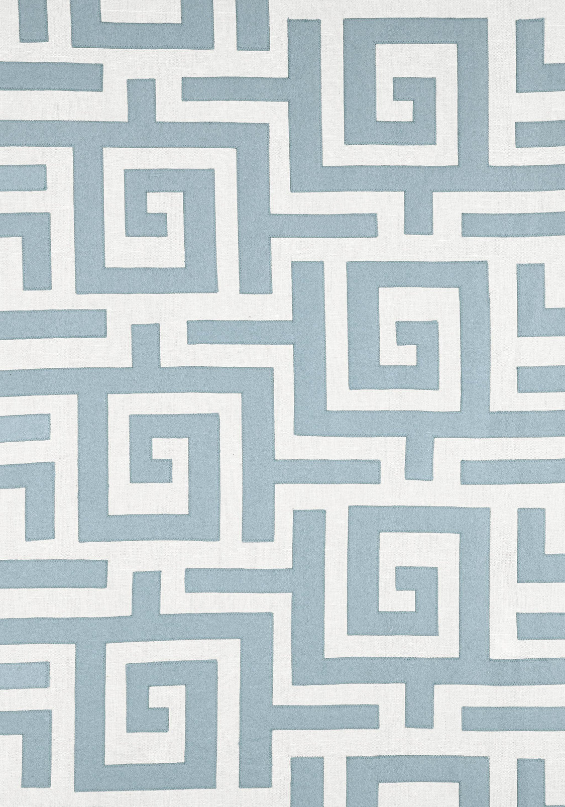 Thibaut Tulum Applique Spa Blue Fabric – DecoratorsBest