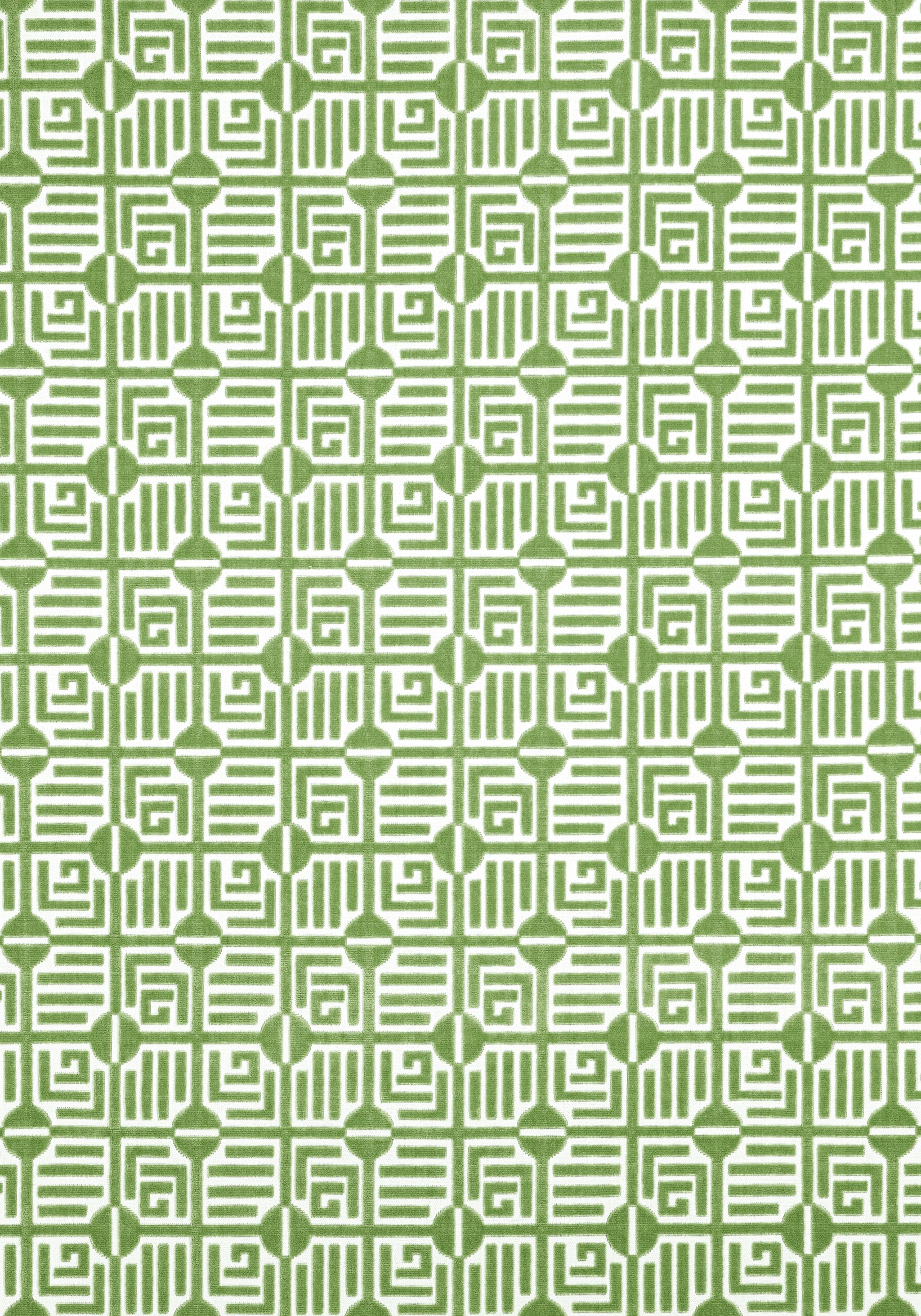 Thibaut Labyrinth Velvet Emerald Fabric – DecoratorsBest