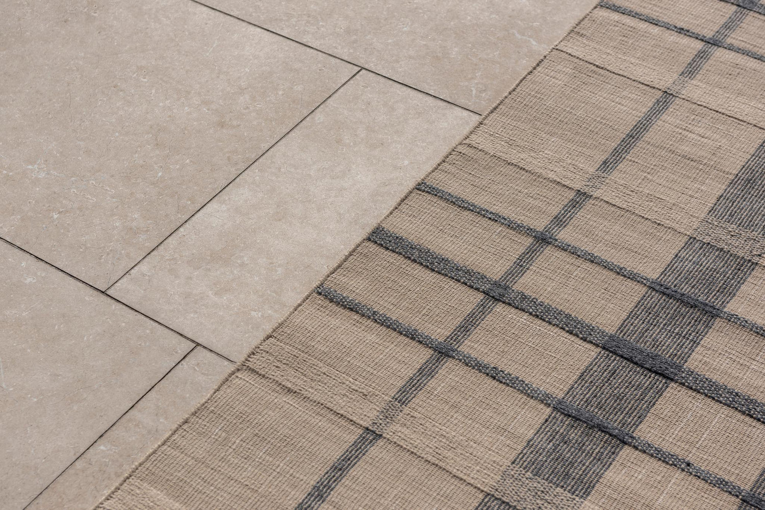 Brink & Campman Zona Denim Check Outdoor 497408 140X200 – DecoratorsBest