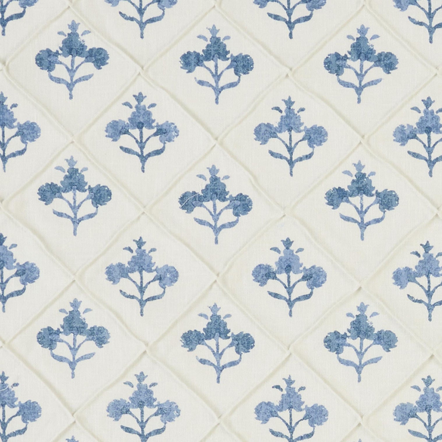 Jf Fabrics Rosellen Blue/White (68) Fabric – DecoratorsBest