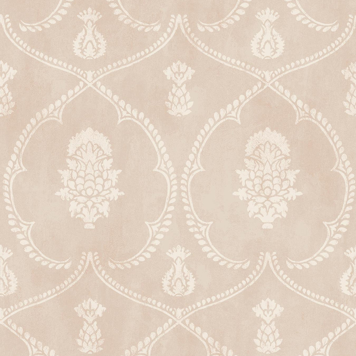 Ronald Redding Designs Royal Damask Blush Wallpaper – DecoratorsBest